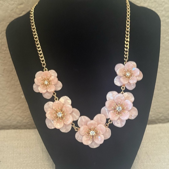 Lilly Pulitzer | Jewelry | Nwt Lilly Pulitzer Pink And Gold Floral ...